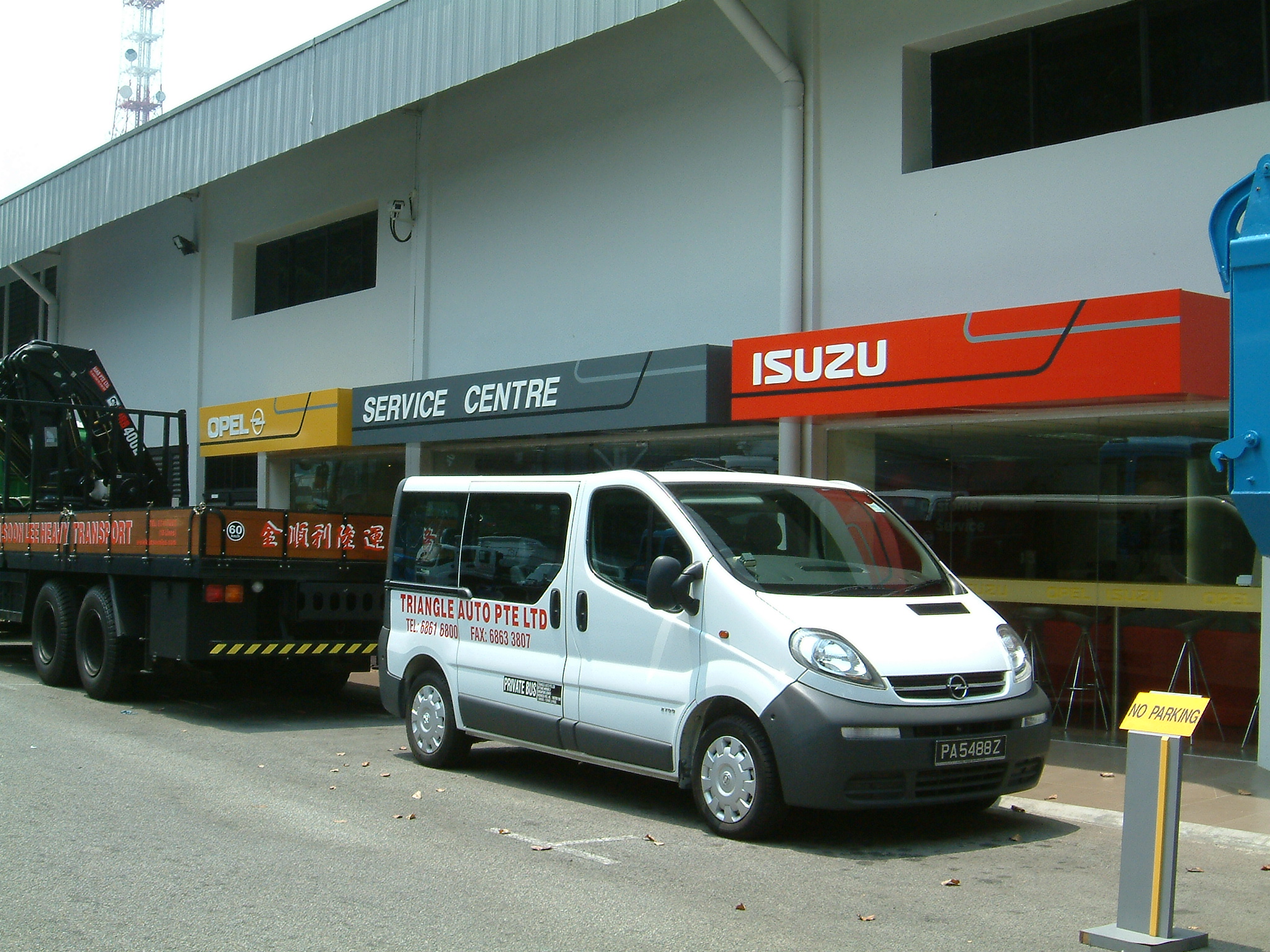 Interior Design for Isuzu Opel Sales Gallery and Service Centre