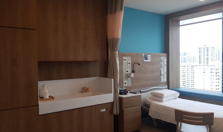 Farrer Park Hospital Interior Design - Ward - by ADA Builders SG
