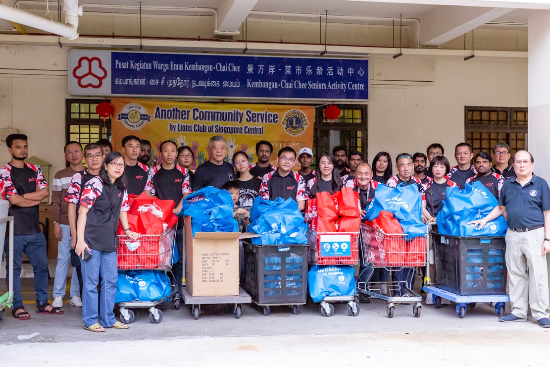 CSR Project 2023 Chai Chee - ada Builders and Lions Club of SG