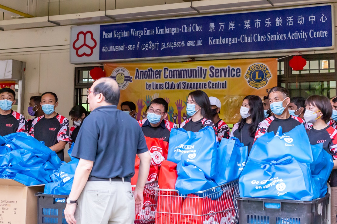CSR Project 2023 Chai Chee - ada Builders and Lions Club of SG