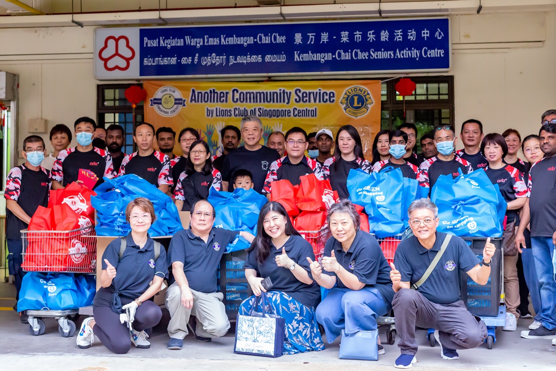 CSR Project 2023 Chai Chee - ada Builders and Lions Club of SG